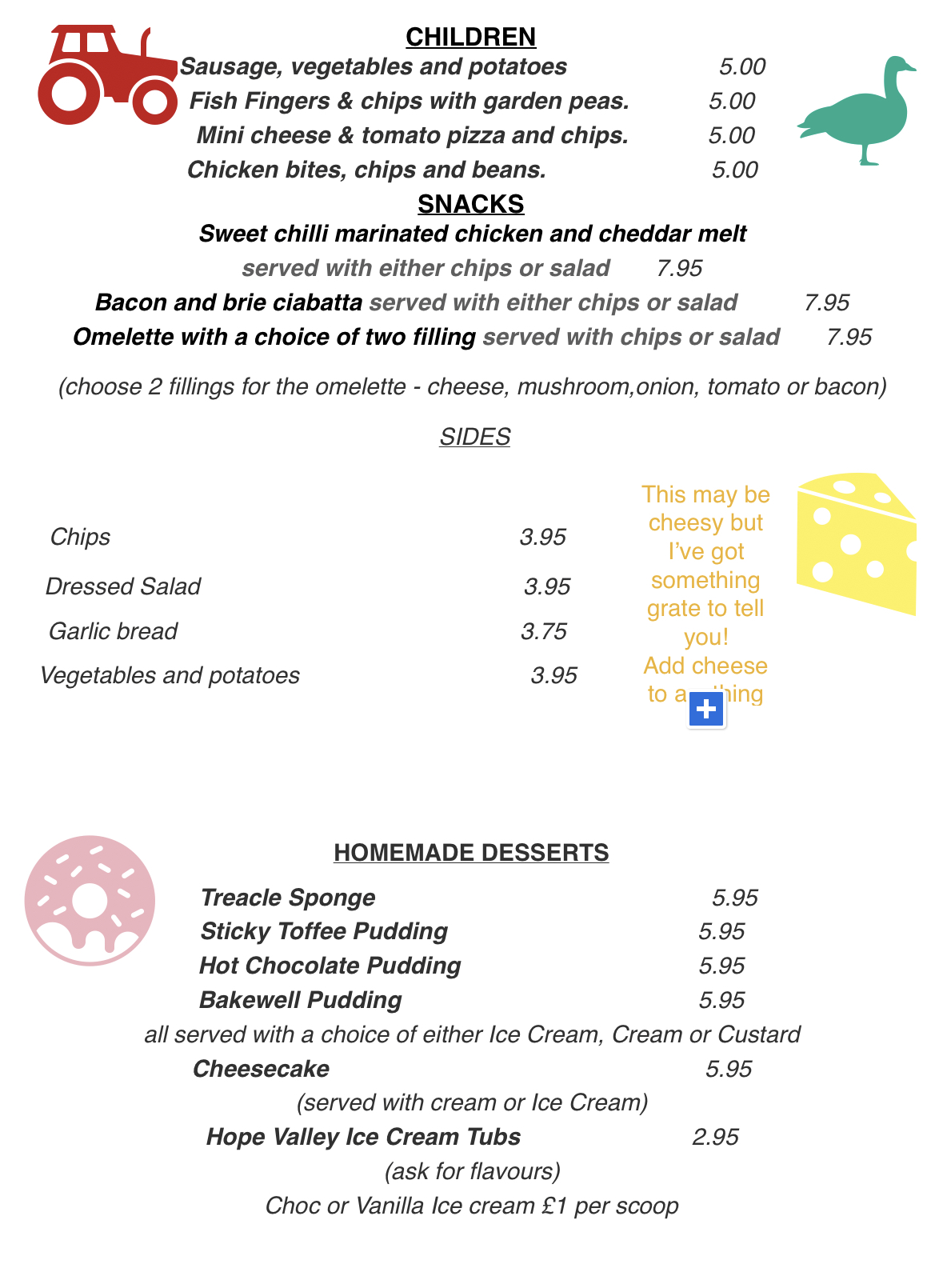 Food – Travellers Rest Brough